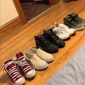 Jordan | Shoes | Bundle Deal Jordan Adidas Vans Converse | Poshmark